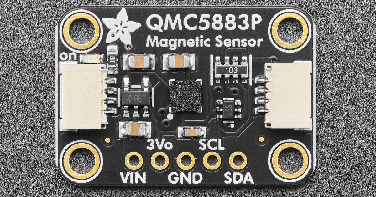 Adafruit QMC5883P Triple-Axis Magnetometer Breakout - STEMMA QT ...