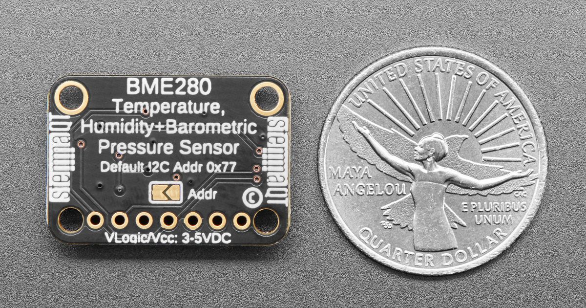 Adafruit BME280 I2C/SPI Temperature Humidity Pressure Sensor ...