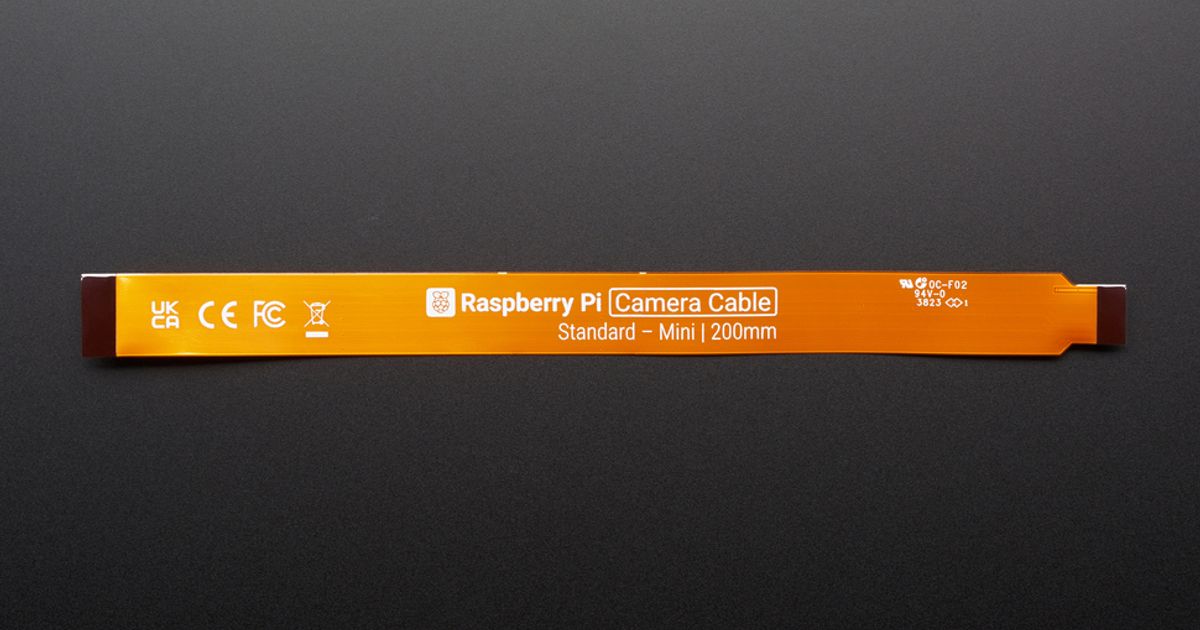 Raspberry Pi 5 FPC Camera Cable 22-pin 0.5mm to 15-pin 1mm | Thingbits ...
