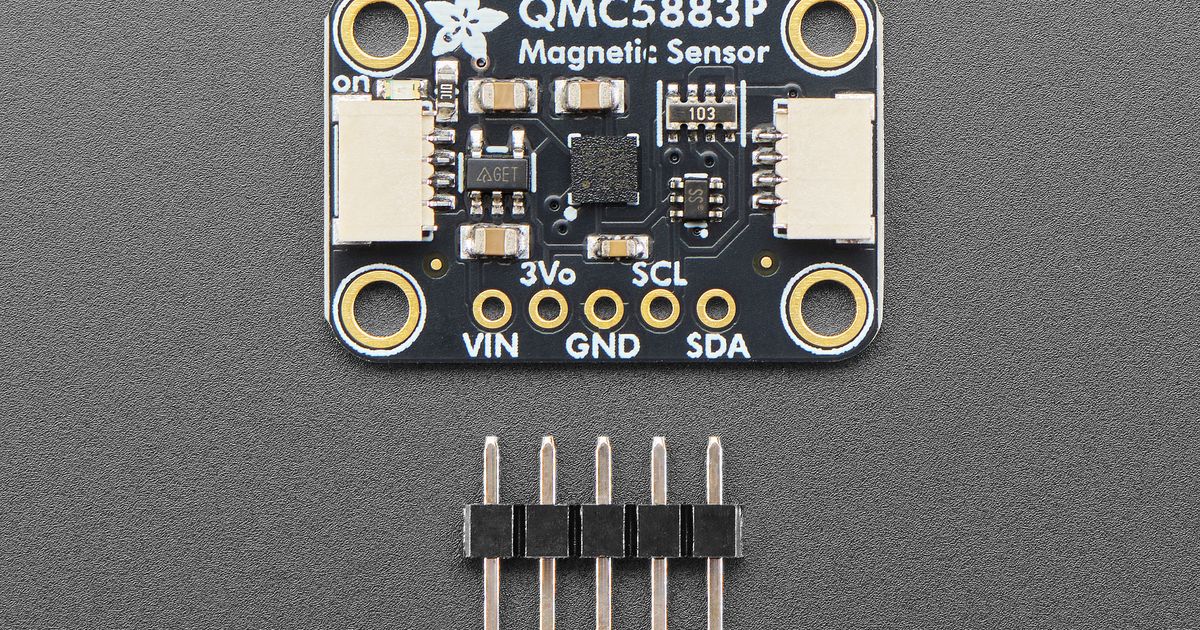 Adafruit QMC5883P Triple-Axis Magnetometer Breakout - STEMMA QT ...